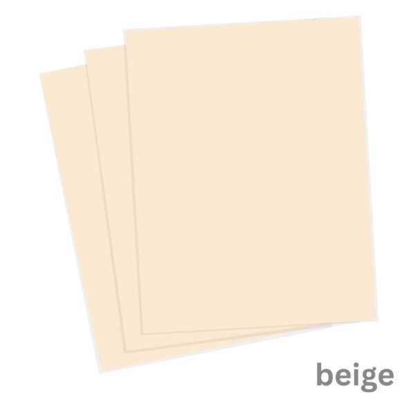Fotokarton beige, DIN A4, 1 Blatt, 300 g/qm, 0,20