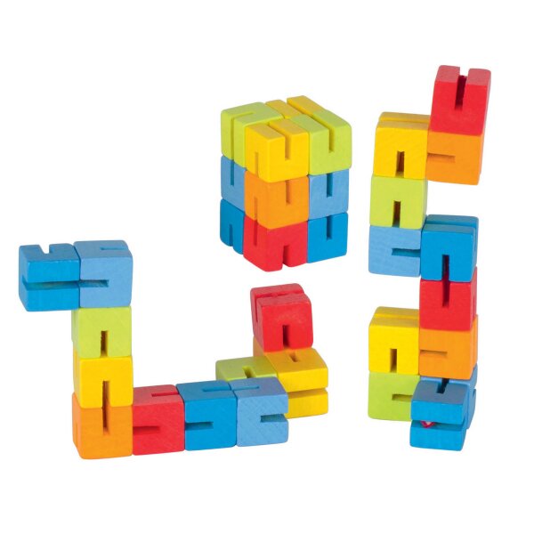 Pocket Puzzle 14,5 cm Holz 1 Stück, 1,99