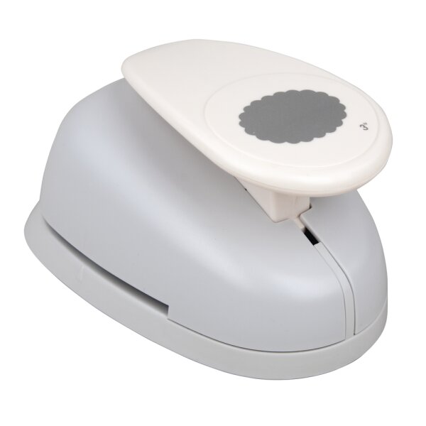 Motivstanzer: Oval mit Zierrand, 8cm, (3''), SB-Blister 1Stück, 18,99