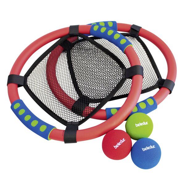 NetBall Set von beleduc, 2 Ringe und 3 Bälle, 29,50