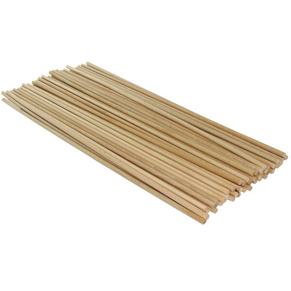 Holzstab, natur aus Buche, 50 Stück, L: 40 cm, 8,65