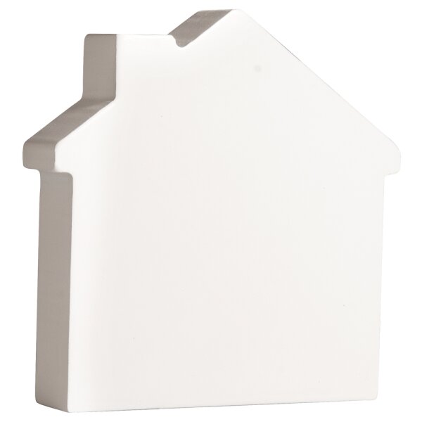 MDF Symbol Haus, FSC 100%, 11x2x11cm, weiß, 2,99