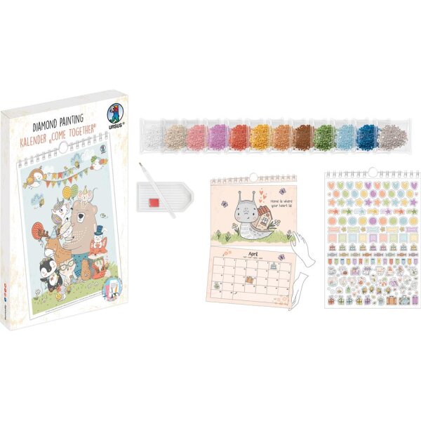 Diamond Painting Kalender Come together, 11,80